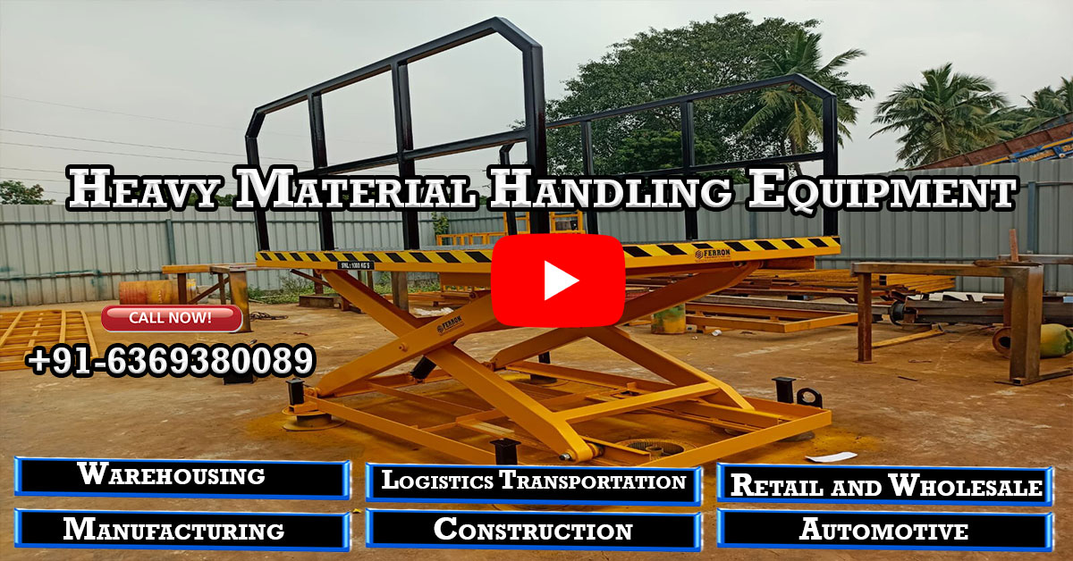 Heavy Material Handling Equipment Manufacturers|Hydraulic Lifting ...